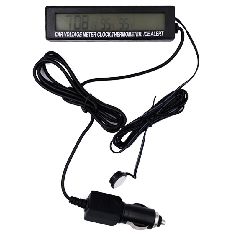 4 In 1 Lcd Auto Voltage + Digitale Klok + Thermome... – Vicedeal