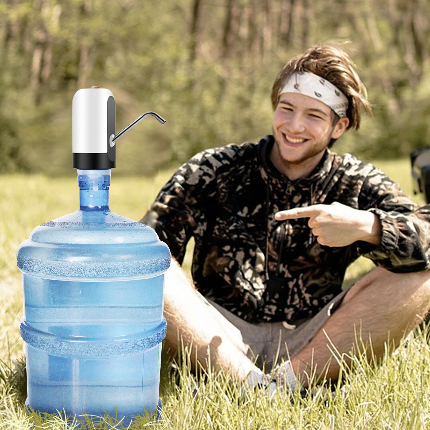 Water Fles Dispenser Pomp 5 Gallon Fles Automatisc... – Grandado