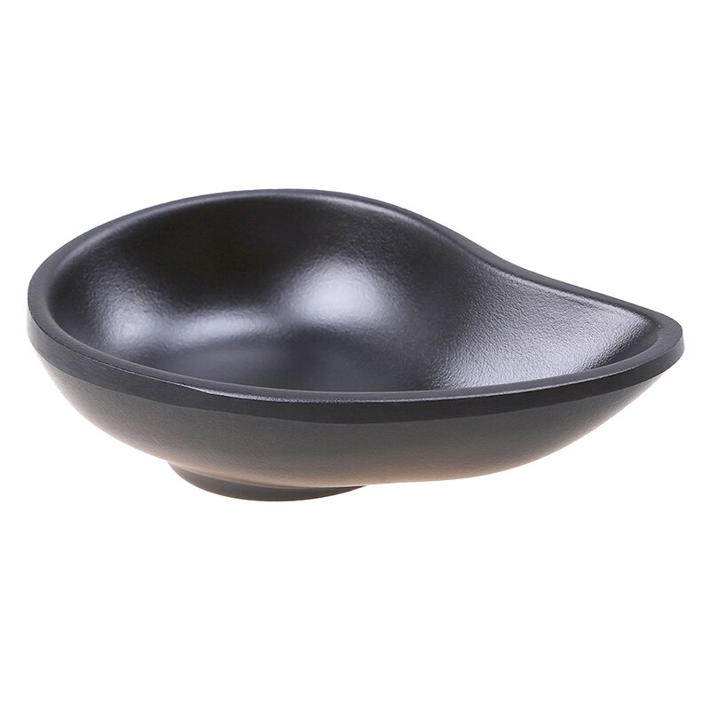 Black Melamine Sauces Dishes Condiment Butter Tray... – Vicedeal