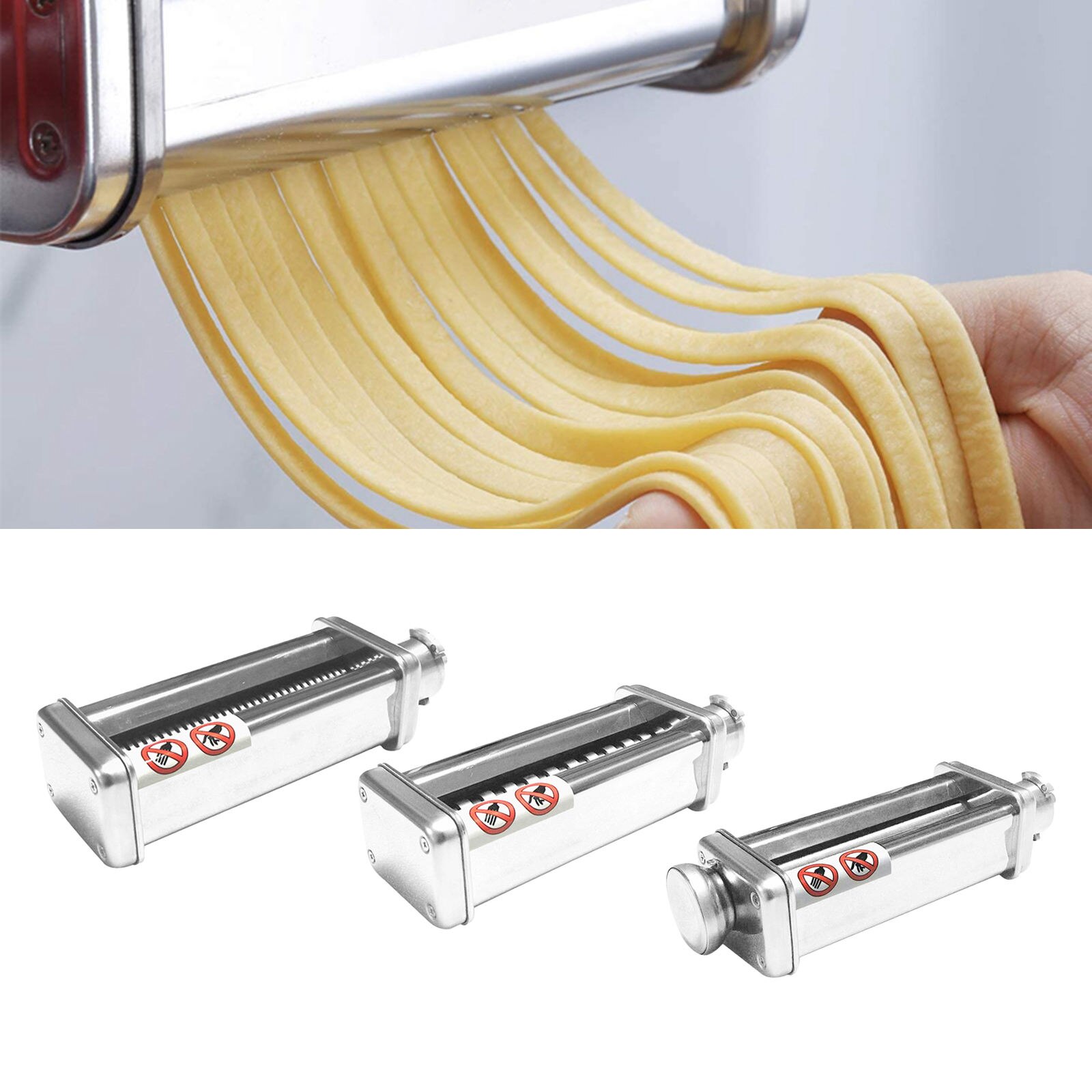 Alloy Stainless Steel Pasta Maker Attachment Spagh... – Grandado