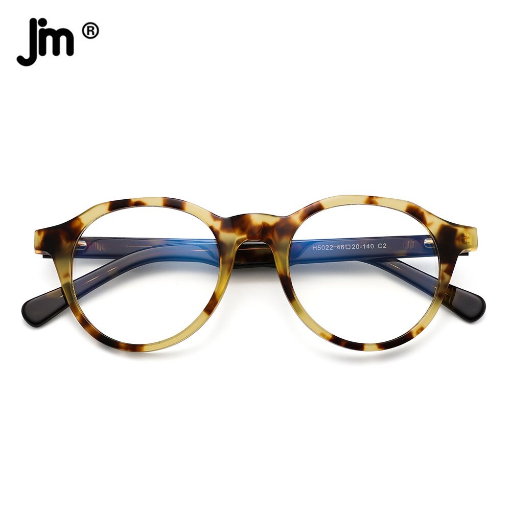JM Spring Hinge Demi Frame Blue Light Blocking Gla... – Grandado