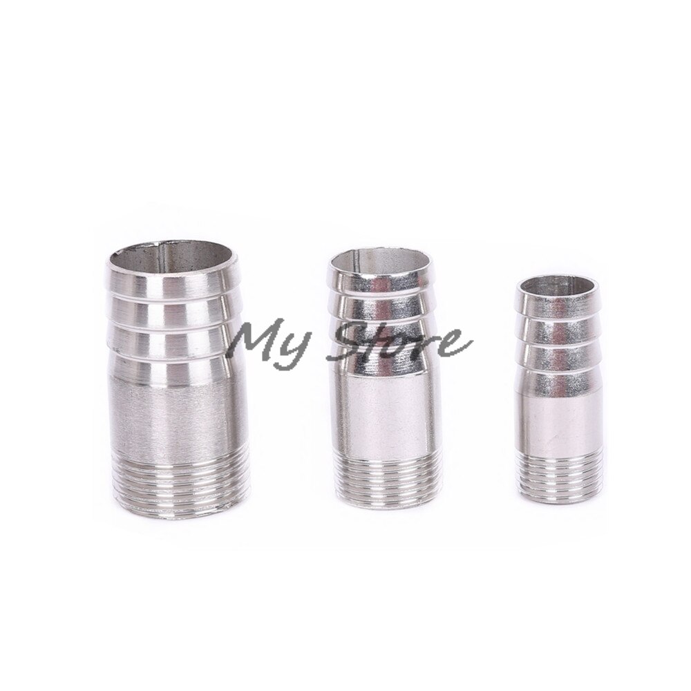 304 Stainless steel Pagoda barb pipe hose fittings... – Grandado