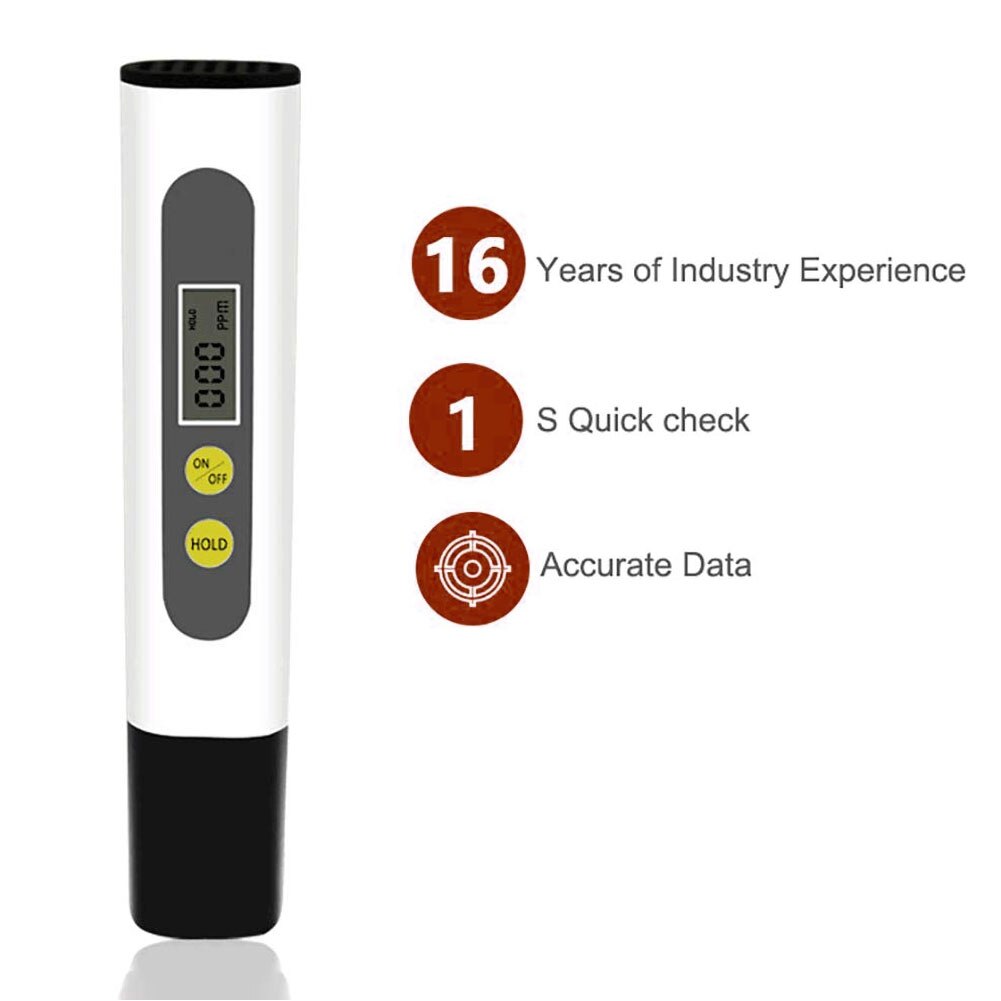 TDS Meter Water Tester Automatic Calibration Teste... – Grandado