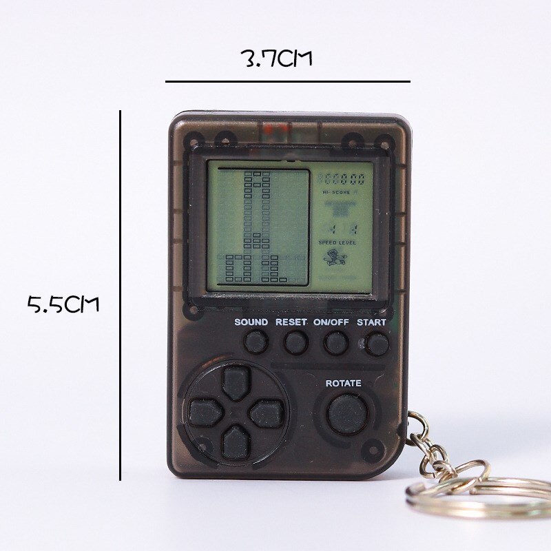 1PC Stylish Fancy Mini Tetris Game Machine Keychai... – Grandado