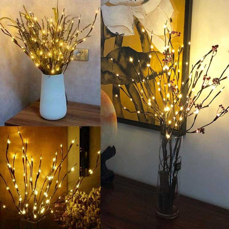 Led gren ljus rum dekoration ljus ljus gren ljus 2... – Vicedeal