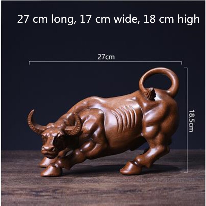 American style Wall Street bull statue crafts, hom... – Grandado