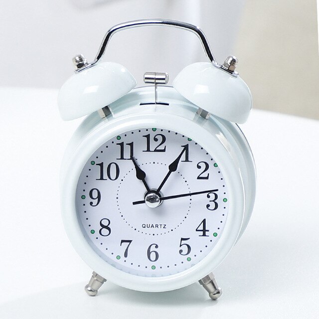 Mini Alarm Clock Electronic Round Number Double Be... – Grandado