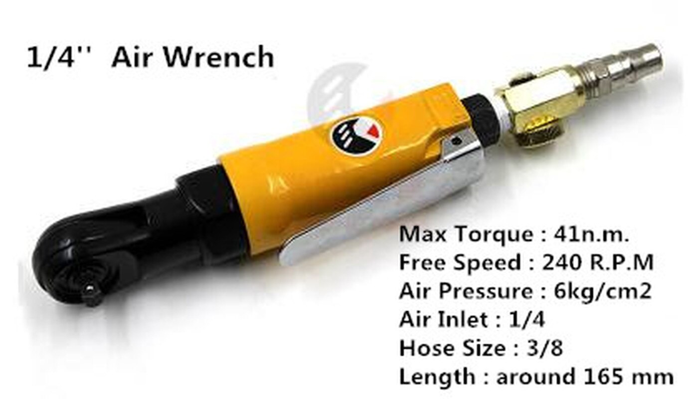 1/2 1/4 3/8 Pneumatic Air Ratchet Wrench Mini Span... – Grandado