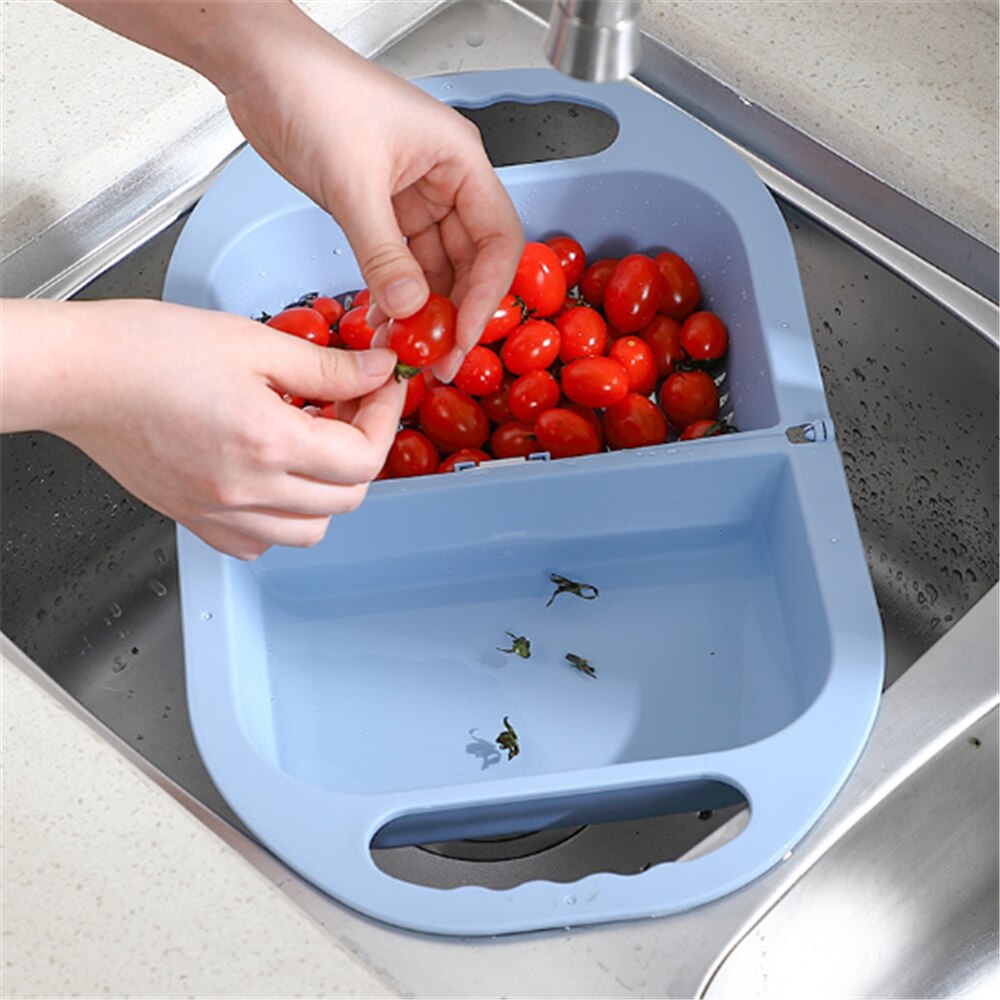 Aftappen Mand Opvouwbare Vergiet Opvouwbare Keuken... – Grandado
