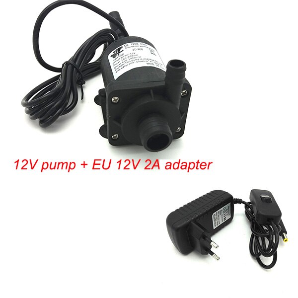 Micro 800B 12V 24V DC Waterpomp 16.8W Max Lift 450... – Grandado