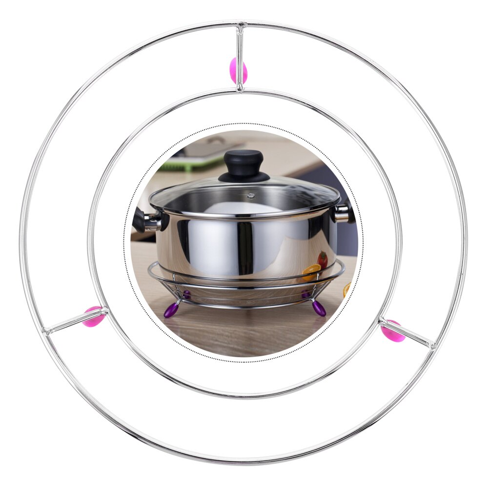 1pc Heat-proof Alloy Insulated Pot Rack Pan Stand ... – Grandado