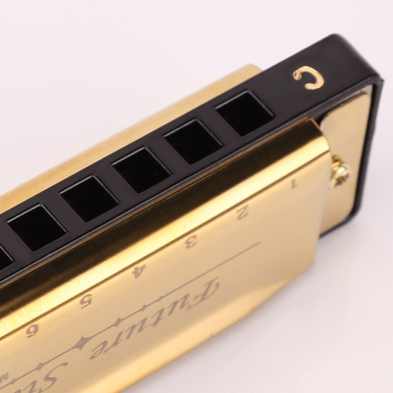 10 Hole C Tone Harmonica 4 Kleur – Vicedeal