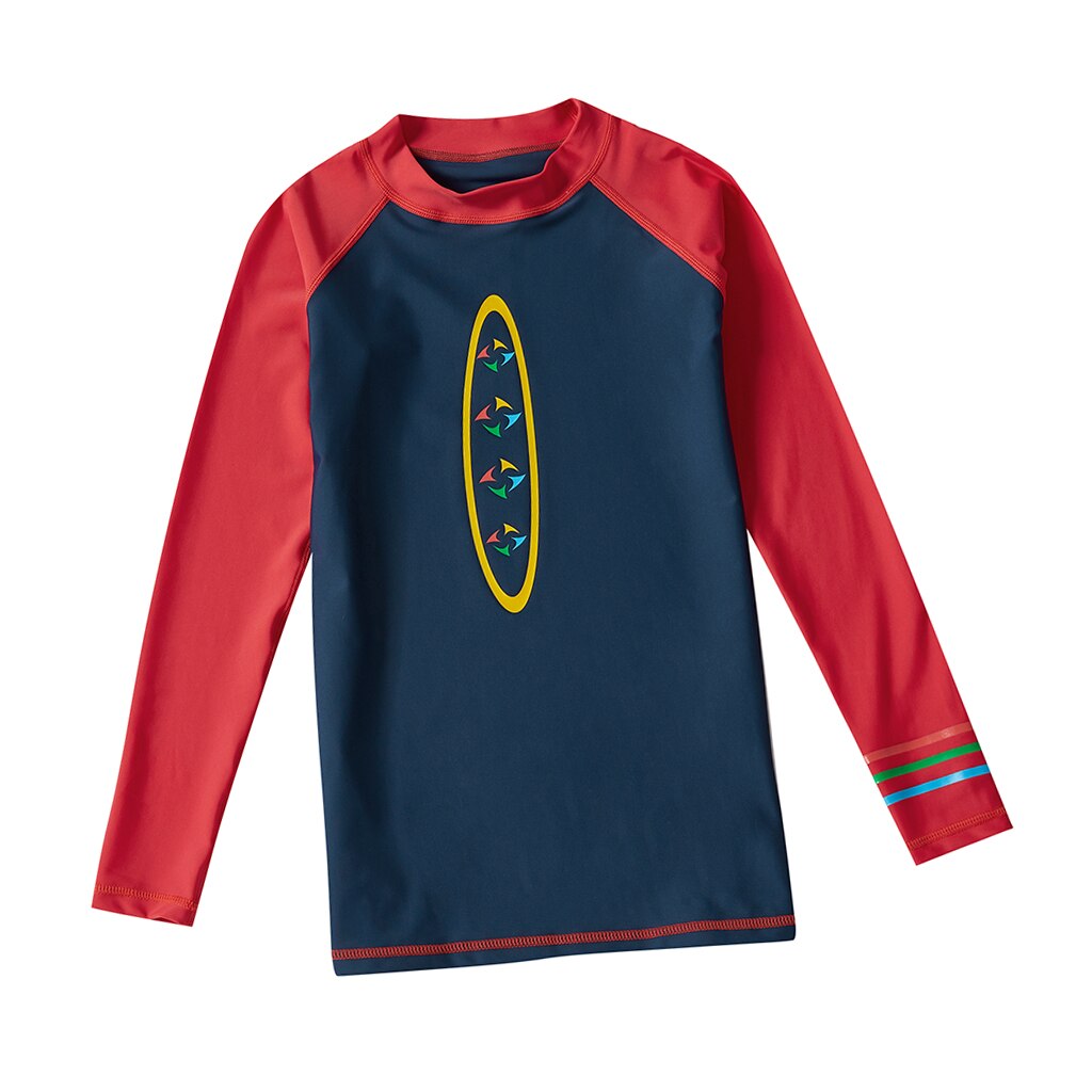 Boys Girls Long Sleeve Rash Guard Swimwear, UV Sun... – Grandado