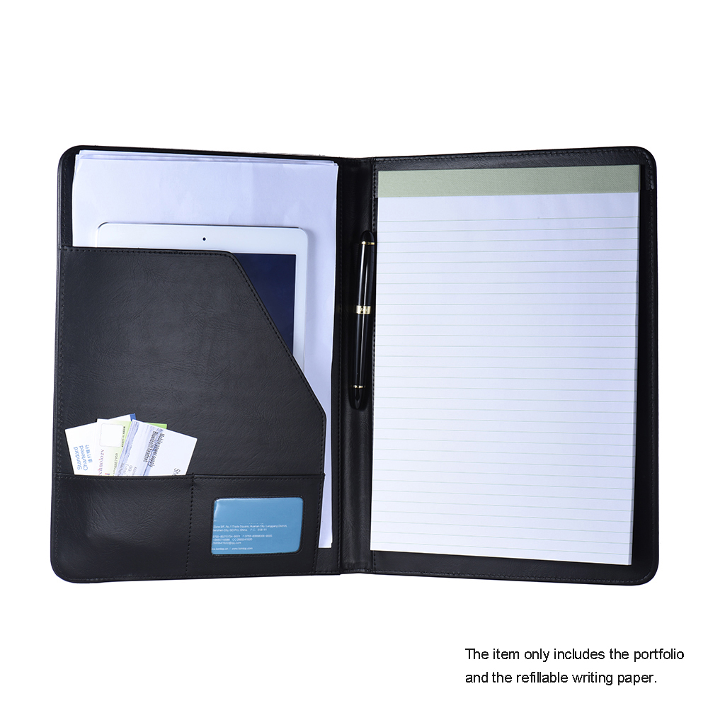 A4 PU Leather Multifunctional Folder Business Port... – Grandado