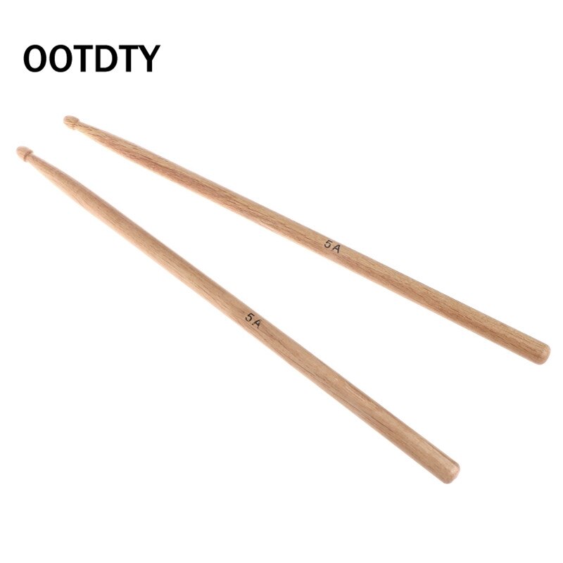 OOTDTY 1Pair 5A Oak Wood Durable Drumstick Kid Jaz... – Vicedeal