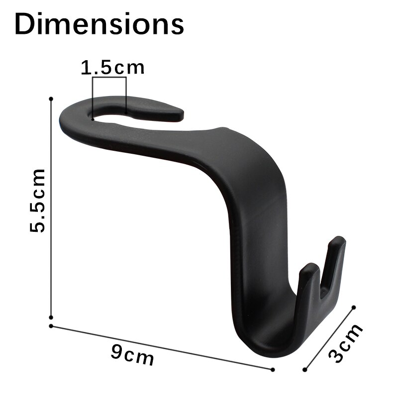 1/2Pcs Auto Hanger Rugleuning Opslag Haken Univers... – Vicedeal