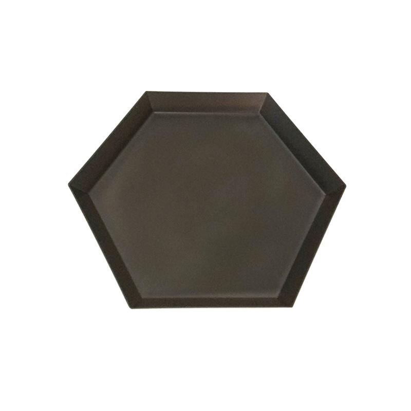 Polygon Fruit Tray Desktop Jewelry Display Plate G... – Vicedeal