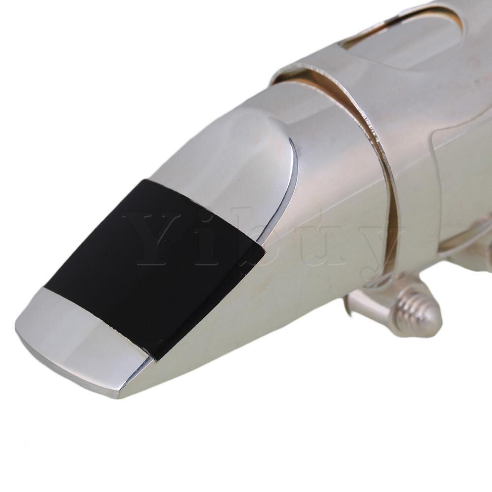 Yibuy E-flat Alto Saxophone Sax Mouthpiece Cap Lig... – Vicedeal