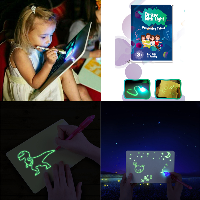 A5 Drawing With Light Fun And Developing Toy Drawi... – Grandado