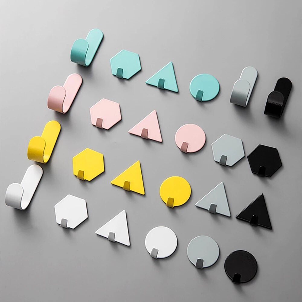 Crochet de fixation murale sans poinçon crochet de... – Grandado