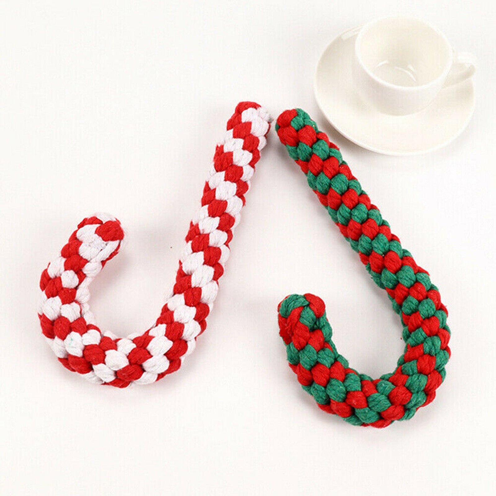 Newly Durable Christmas Candy Cane Pet Chew Toys B... – Vicedeal