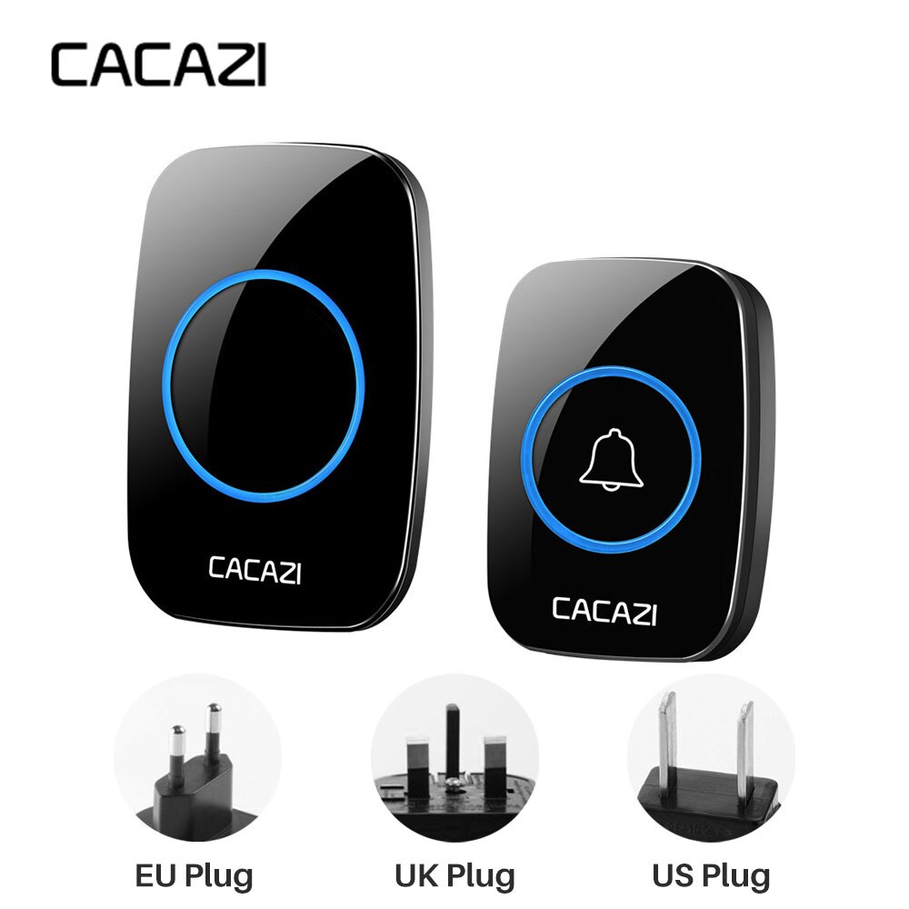 Door Bell Wireless Doorbell AC 100-240V 300M Range... – Grandado