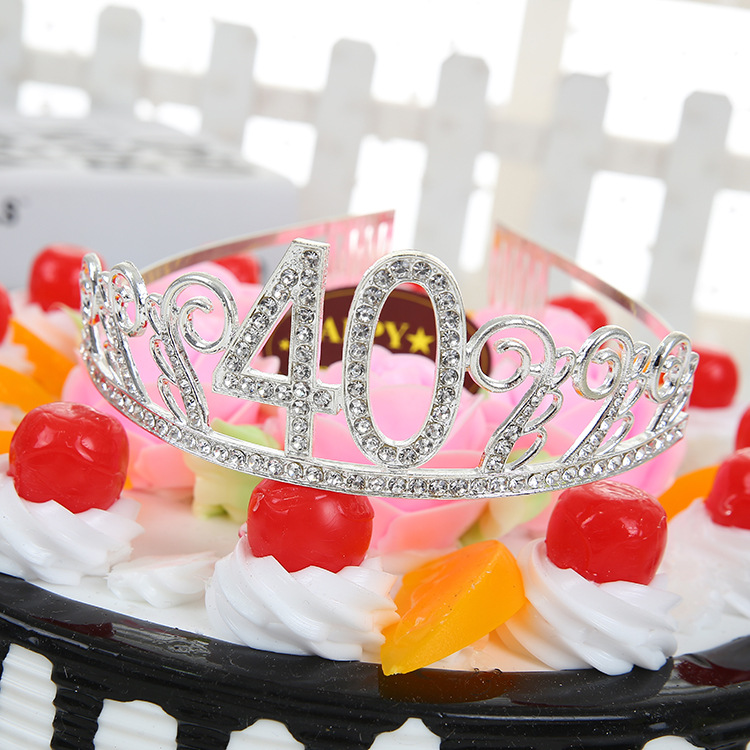 Crystal Rhinestone Tiara Princess Crown Birthday C... – Vicedeal