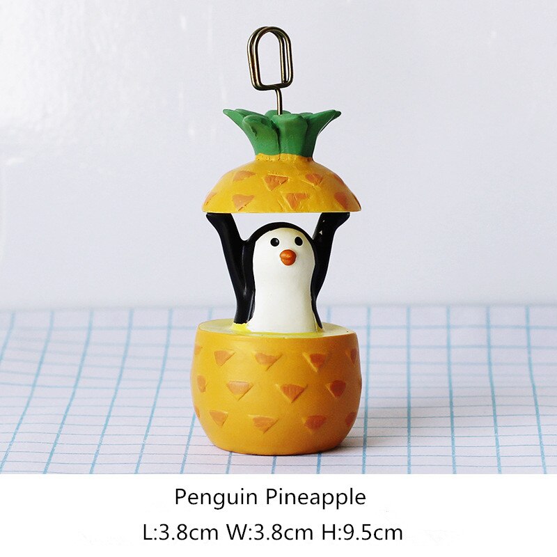 1Pc Cartoon Mini Penguin Pineapple Bear Watermelon... – Vicedeal