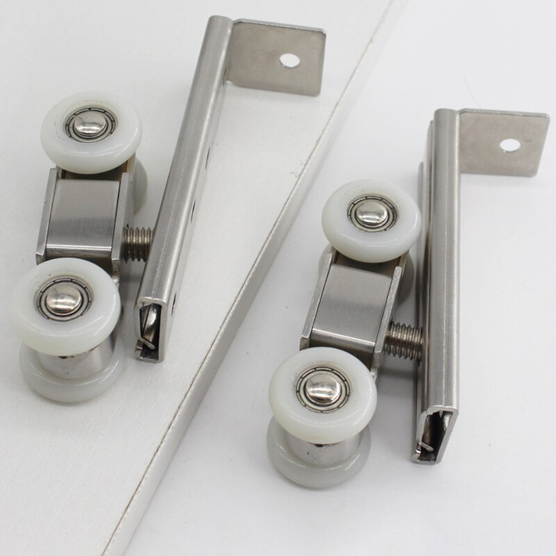 Stainless Steel Sliding Doors Pulley Hanger Roller... – Grandado