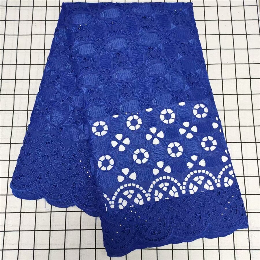 5yards swiss lace fabric lace africcan cotton dry ... – Vicedeal