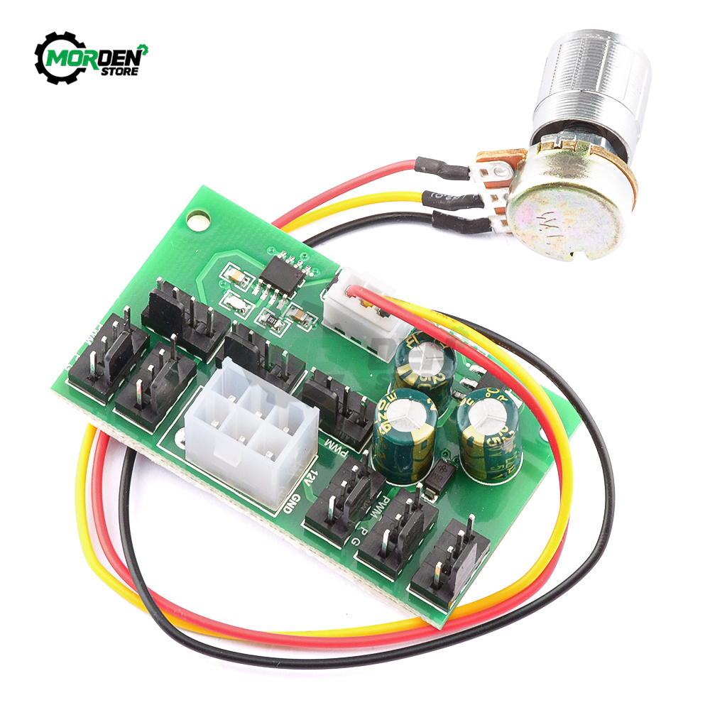 Dc 12V 2510-4P + 1 8 Mijnwerker Fan Speed Pwm Cont... – Grandado