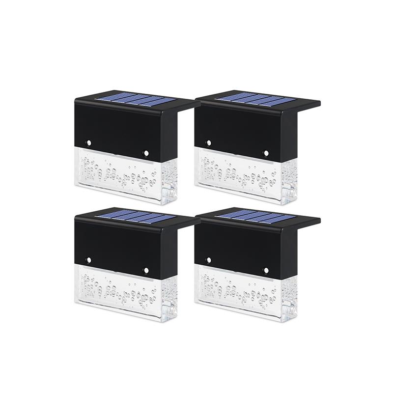 4pcs LED Solar Stair Lamp IP65 Waterproof Outdoor ... – Grandado