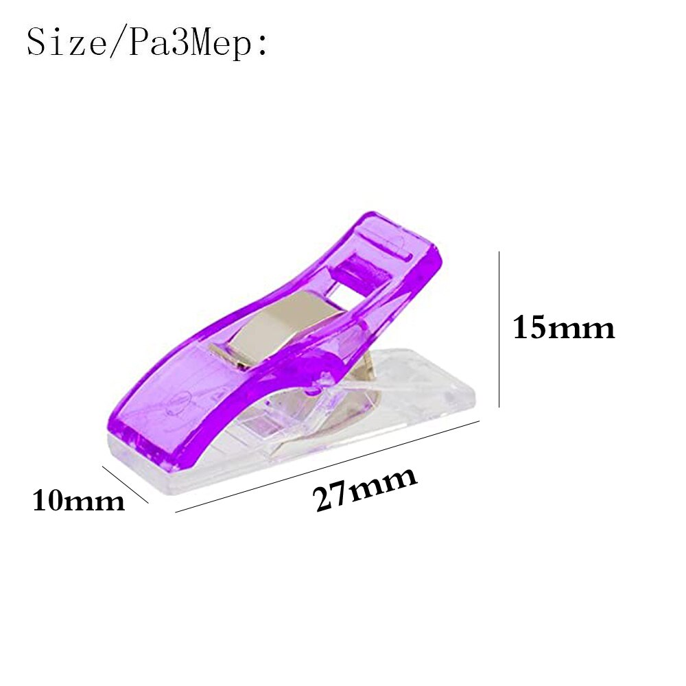 50pcs Sewing Clips Plastic Garment Clips for Quilt... – Grandado