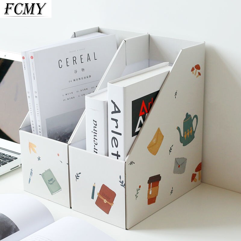 Paper File Folder Storage Box Office Supplies Shel... – Grandado