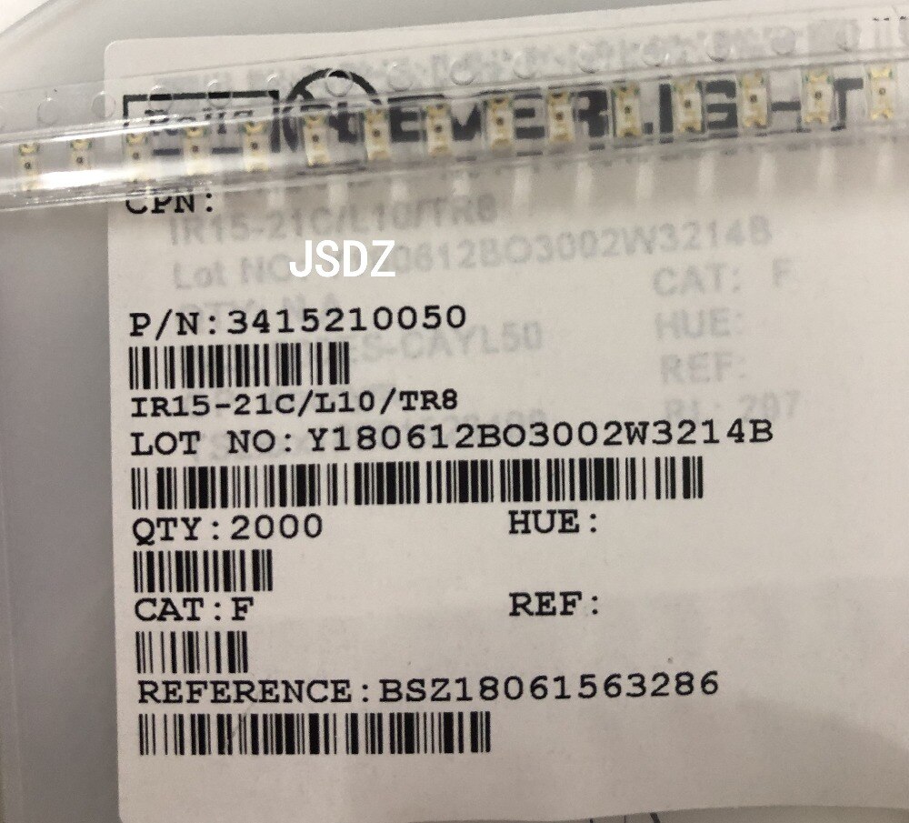 IR15-21C/L10/TR8 IR15-21C/TR8 1206 Pakket Chip Inf... – Grandado