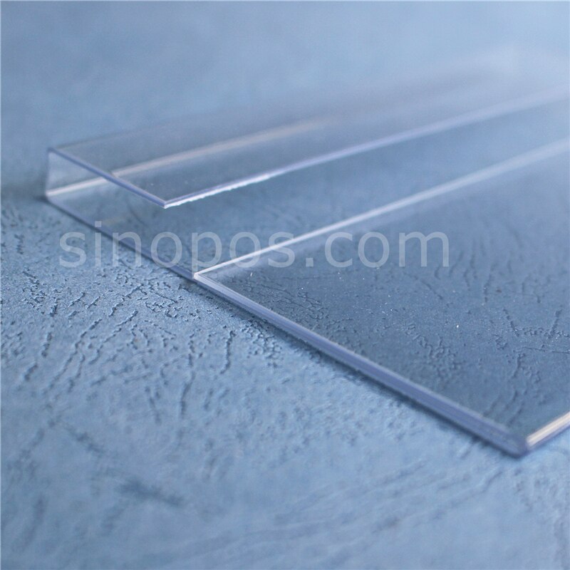 Hook On Shelf Talker PVC, covered face sign displa... – Grandado