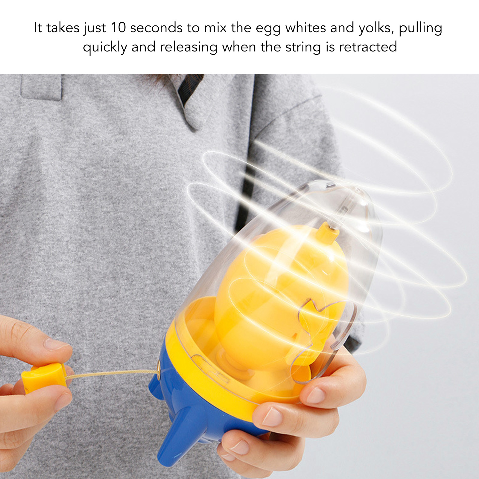 Egg Scrambler Egg Fun Shape High Torsion Rotation ... – Grandado