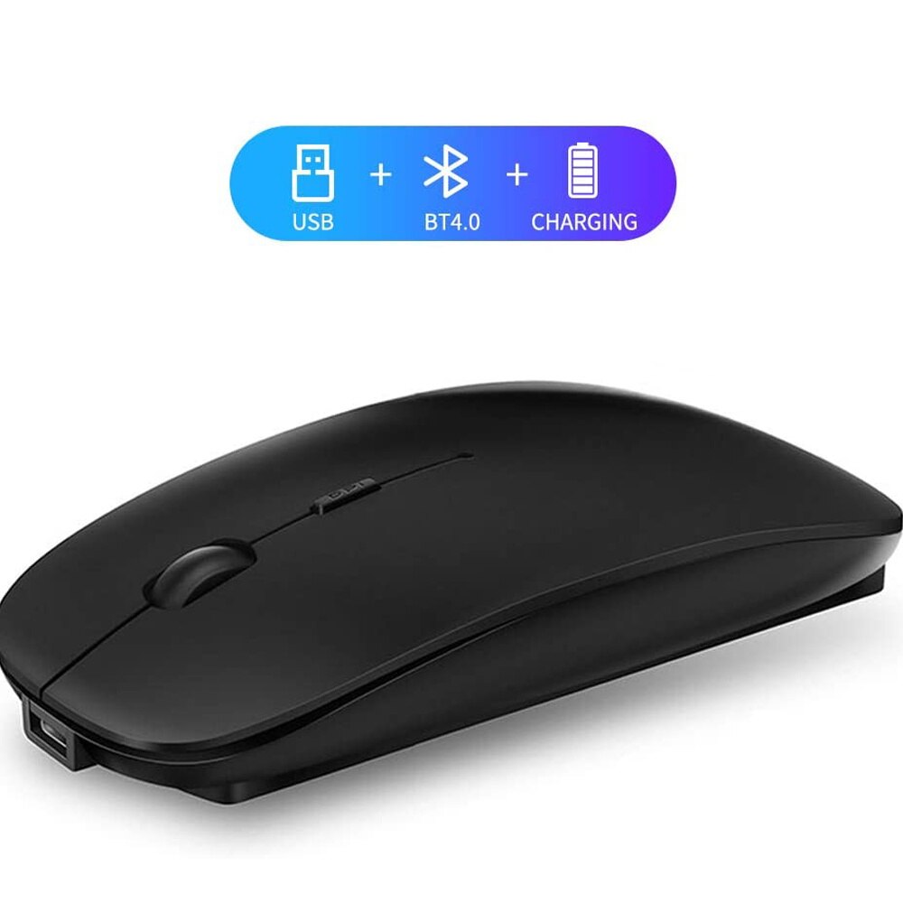 Wireless Mouse Bluetooth Rechargeable USB Optical ... – Grandado