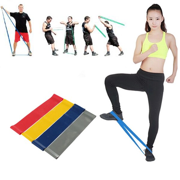 Latex Fitness Strength Resistance Bands Loop Cross... – Grandado