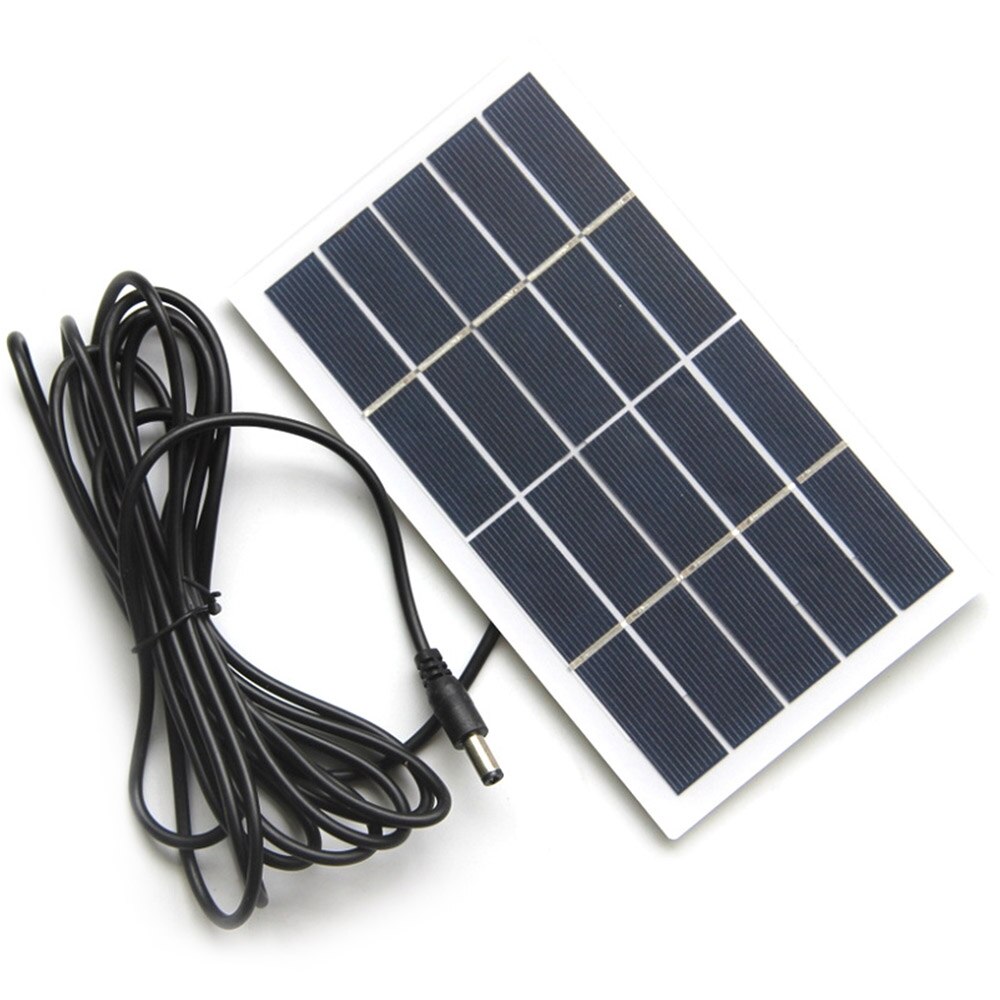 2W/4W Portable Mini Solar Panel DC Jack Polycrysta... – Grandado