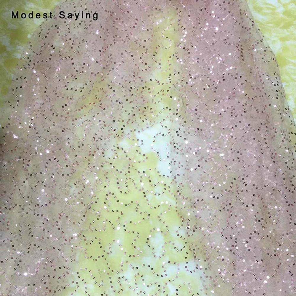 2 Yards Grey Sequins Fabric for Evening Dresses We... – Vicedeal