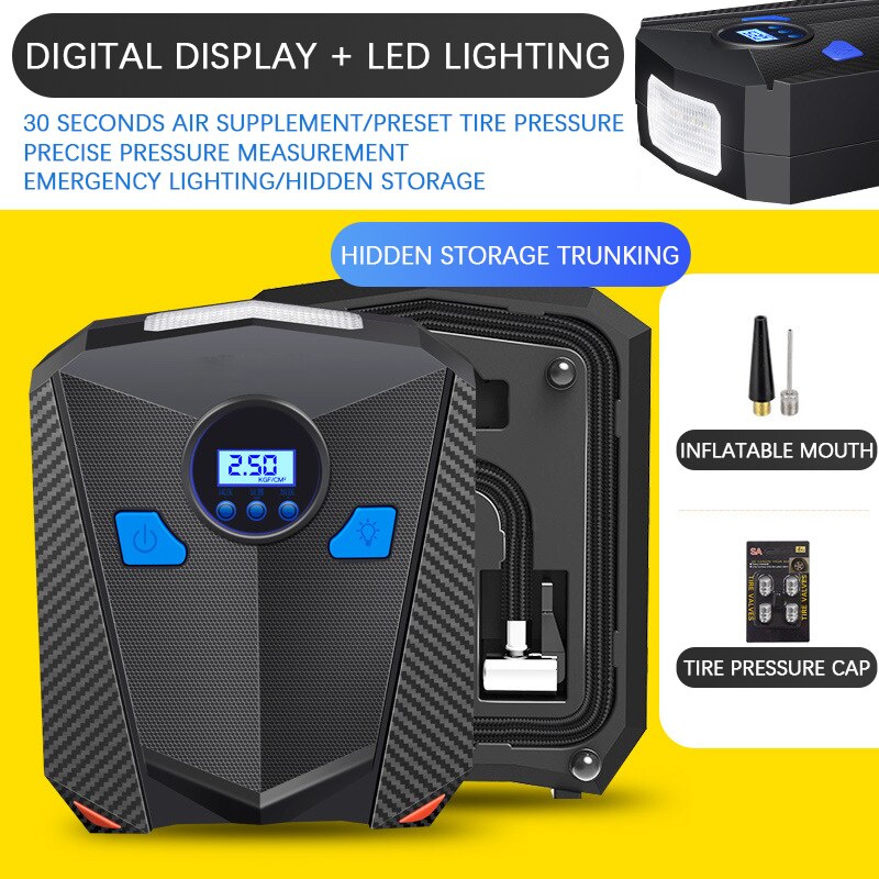 22 Cylinder Digital Display Model DC 12V 150 Psi P... – Grandado