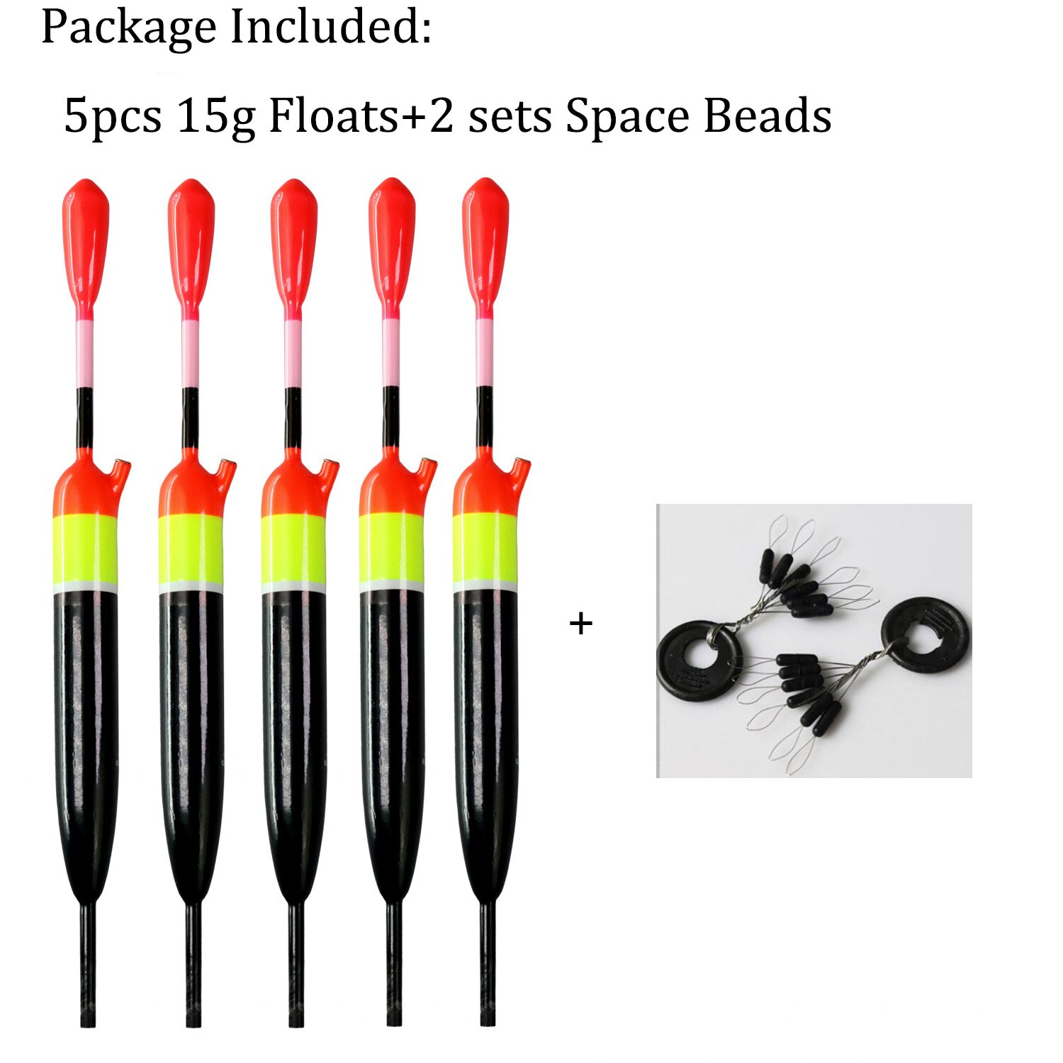 5 Stuks Balsahout Vissen Anti Float Slip Bobber Ri... – Grandado