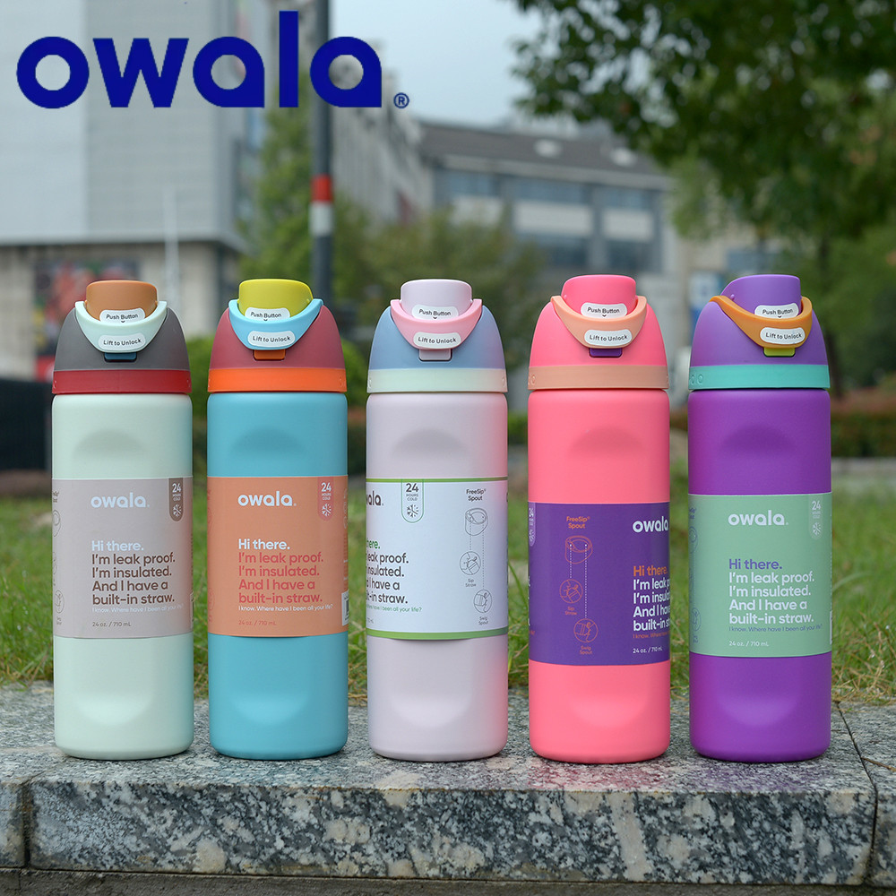 Owala Cup Vacuum Flasks & Thermoses Water Bottle D... – Grandado