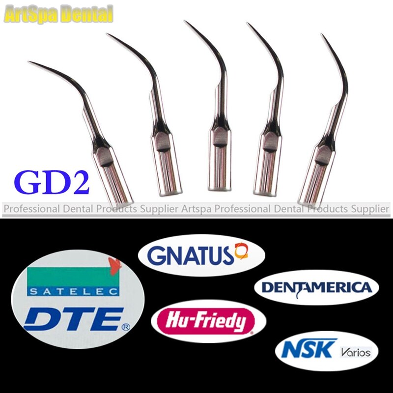 5 Pcs GD2 Dental Scaler Tips Tanden Whitening Tand... – Grandado