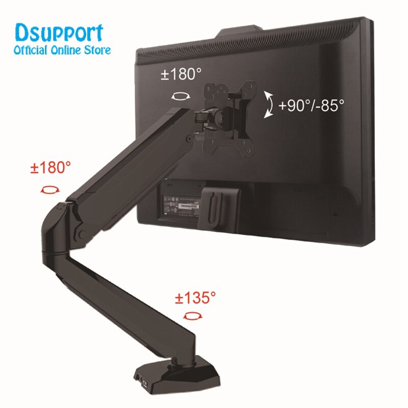 Full-Motion-Desktop-monitor Halter Display Halteru... – Vicedeal