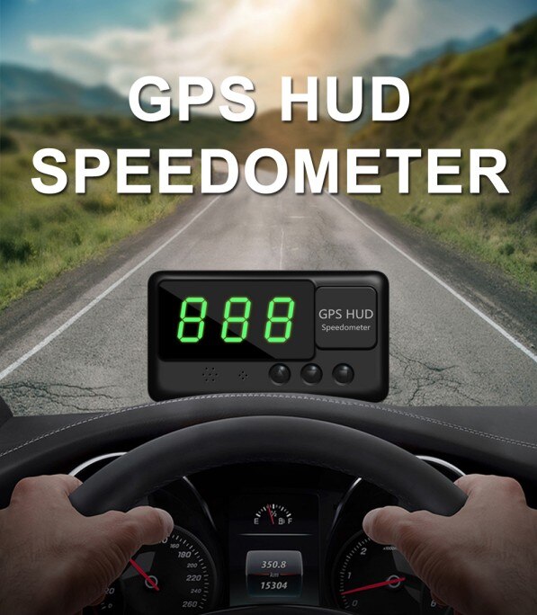 C60 3" Car GPS Speedometer Hud Display Projector W... – Grandado