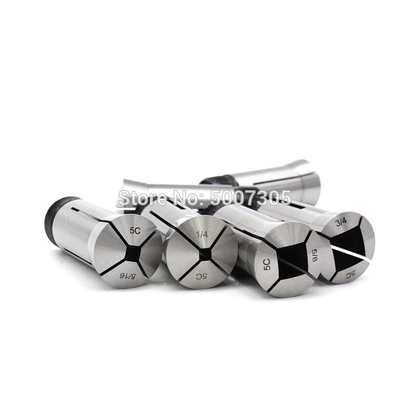 5 stks/set collet Ronde type 5C spantang voorjaar ... – Vicedeal