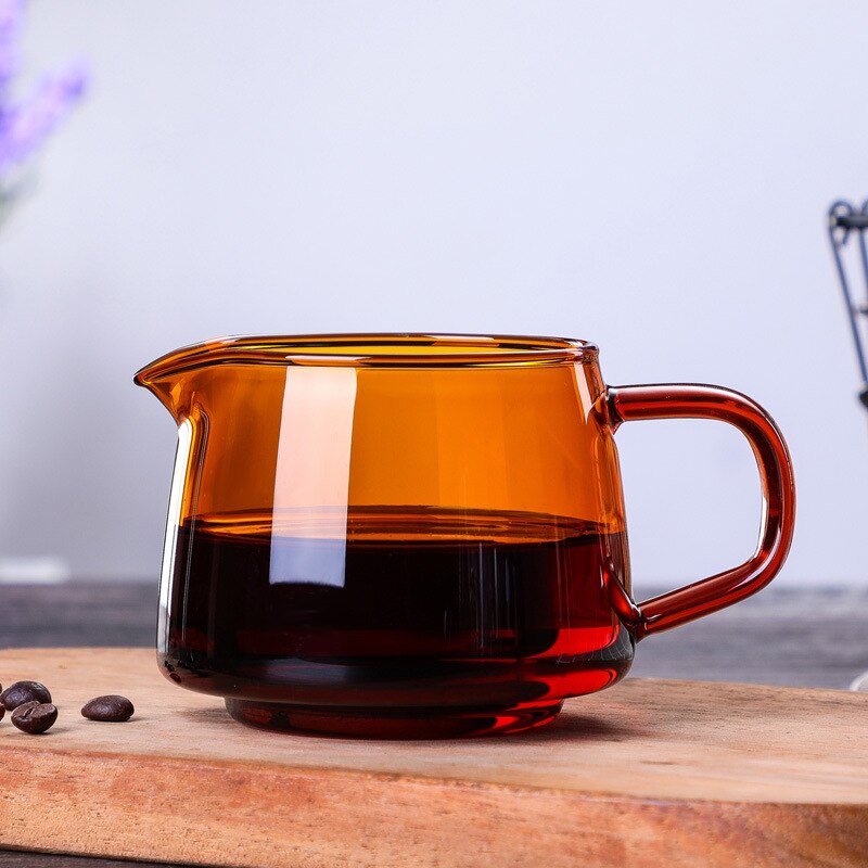 Heat Resistant Glass Coffee Pot Hand Made Coffee S... – Vicedeal