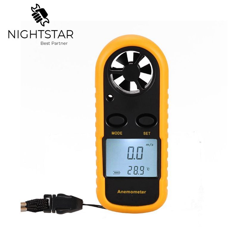 Digital Hand-held Wind Speed Gauge Meter GM816 30m... – Vicedeal